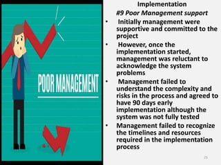 Erp failure-foxmeyer | PPTX
