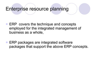 ERP Implementation Life Cycle | PPT