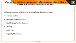 Erp implementation-guide | PPT