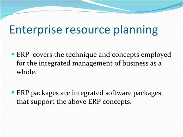 Erp implementation life cycle | PPT