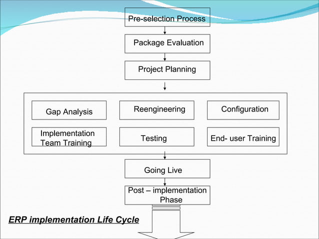 Erp implementation life cycle | PPT