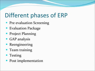 Go Live Erp Cycle Diagram