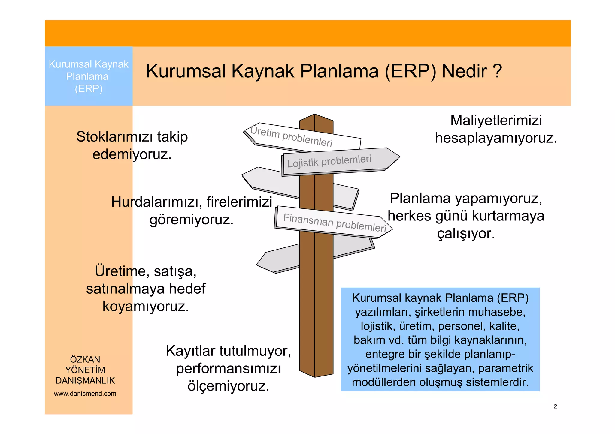 Erp kurumsal kaynak planlama | PDF