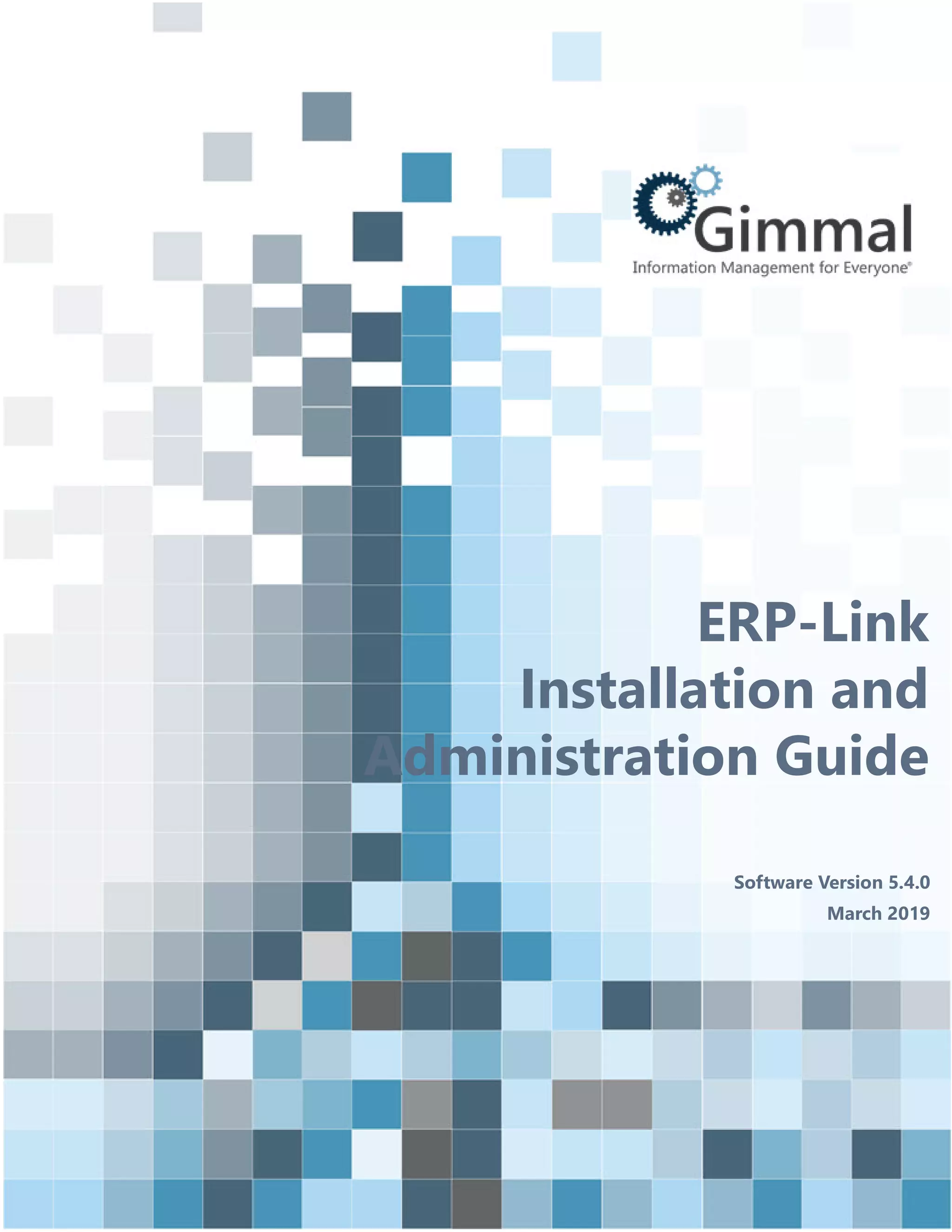 Erp link v5.4.0-installation_and_administration_guide | PDF