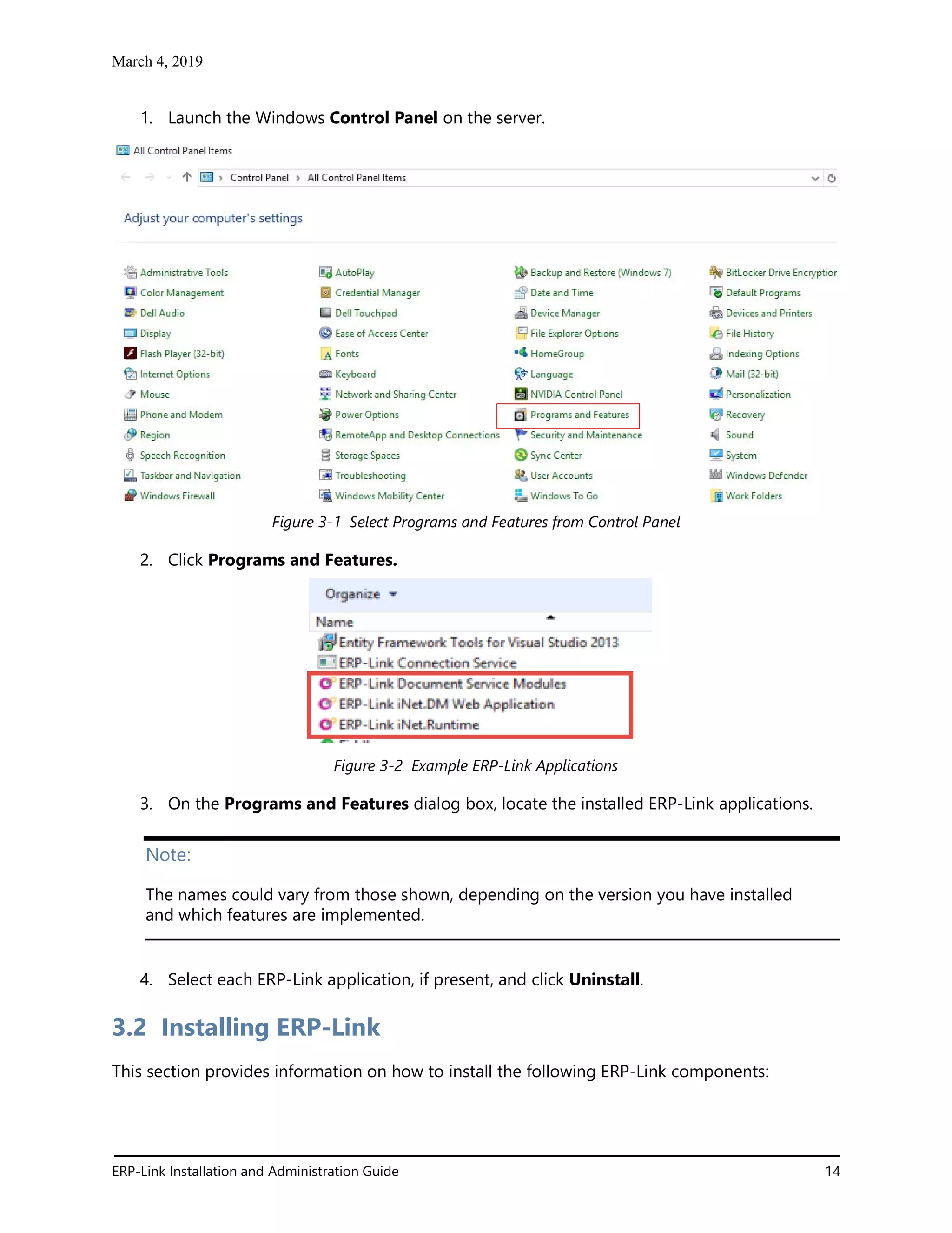 Erp link v5.4.0-installation_and_administration_guide | PDF