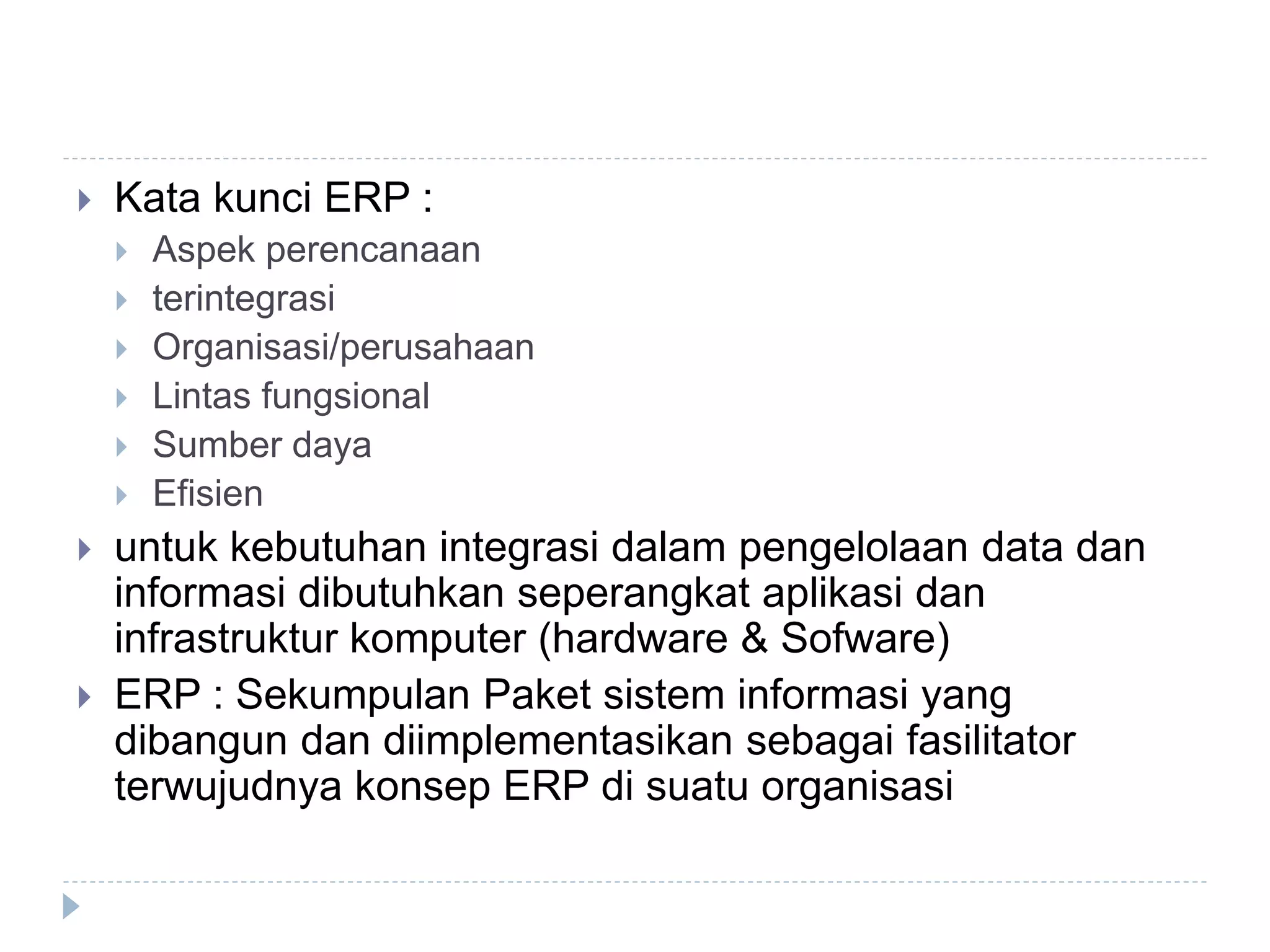 Erp pertemuan-1 | PPTX
