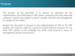 Effective management to implement ERP-SAP | PPT