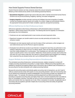 Erp shared-services | PDF