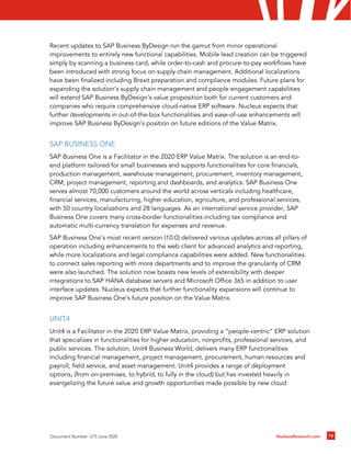 Erp technology-value-matrix-2020-erp-comparison | PDF | Cloud Computing ...