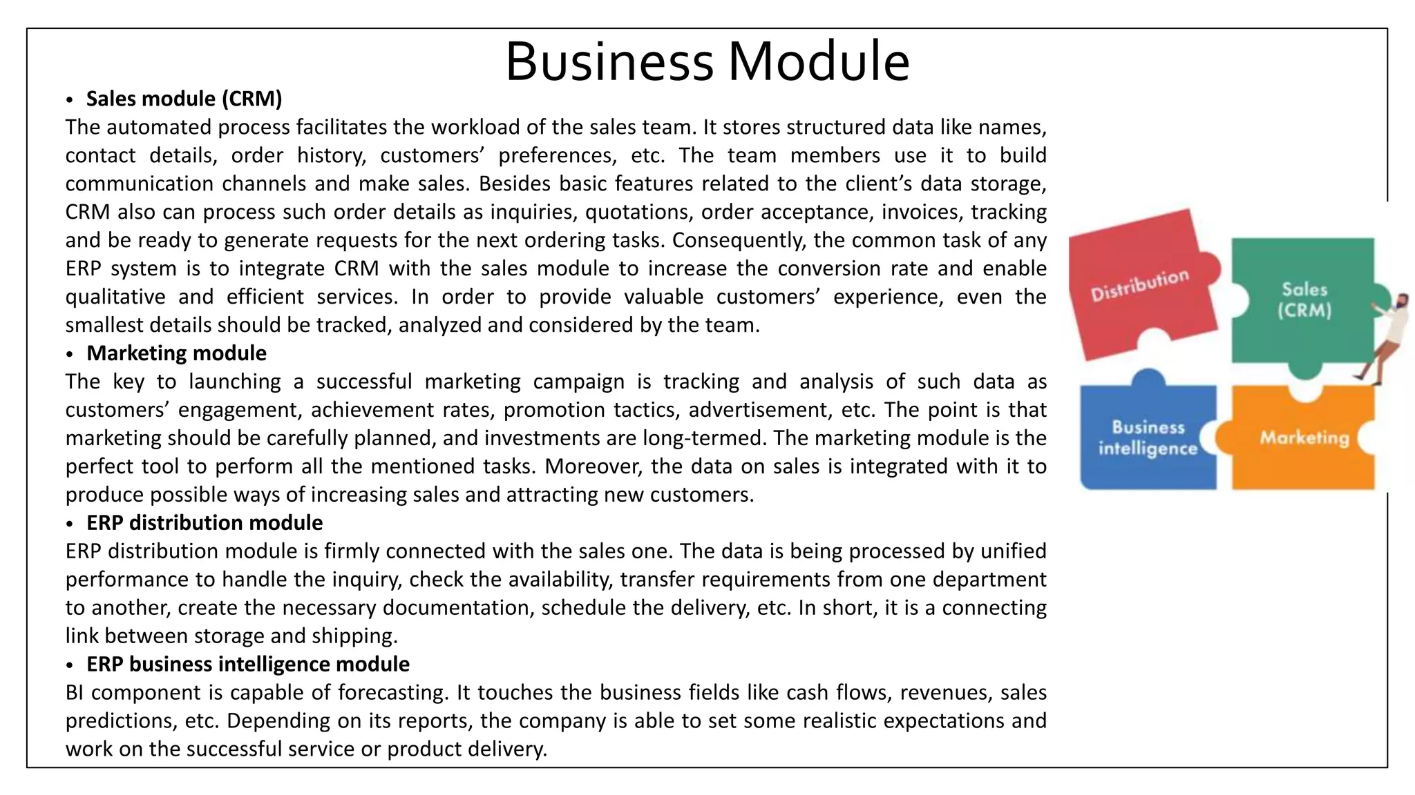 Enterprise Resource Planning - ERP | PPTX