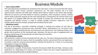 Enterprise Resource Planning - ERP | PPTX