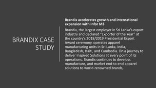 ERP IN FASHION INDUSTRY | PPT