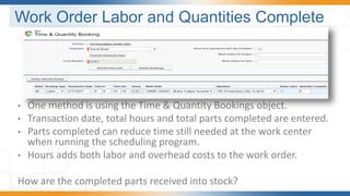 ERP 101: Work Orders - The Starting Points of Manufacturing | PPTX