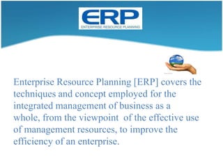 Erp and e commerce | PPTX