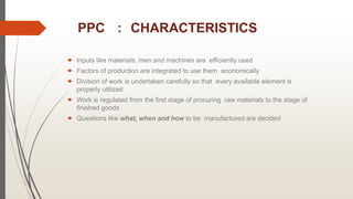 general tyres production planning and controlling | PPTX