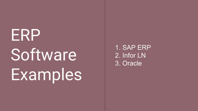 Erp Software Architecture Pptx