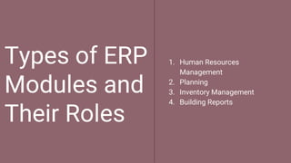 ERP software architecture | PPTX
