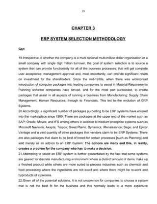 ERP a research & study paper by ejaz ahmed bhatti | DOC