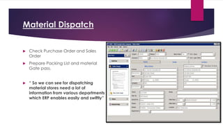 ERP - Stores Module | PPTX
