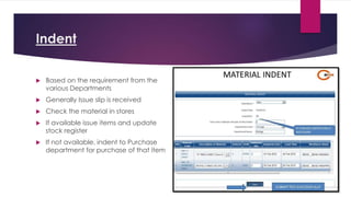 ERP - Stores Module | PPTX
