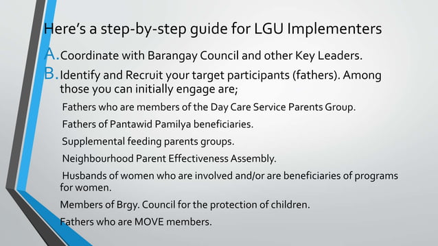 ERPAT-MOVE ORIENTATION.pptx | Parenting Children Aged 4-11 | Parenting