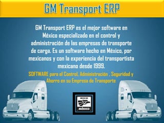 GMTransportERP | PPSX