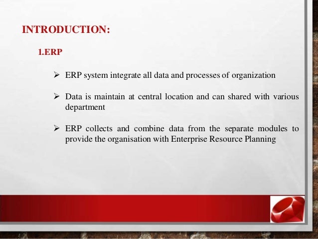 Erp based library management system using ruby on
