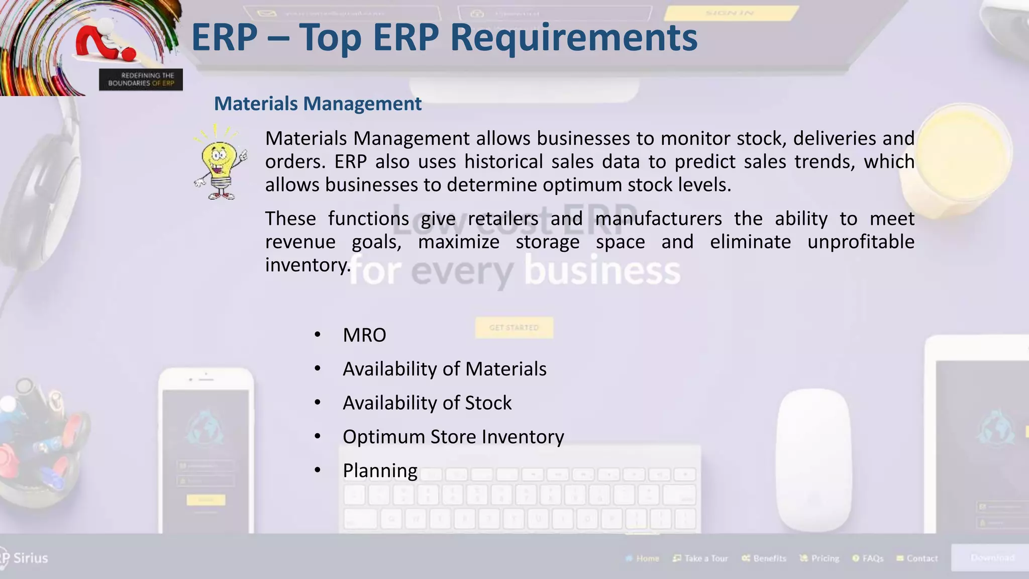 ERP Benefits and Limitations | PPTX
