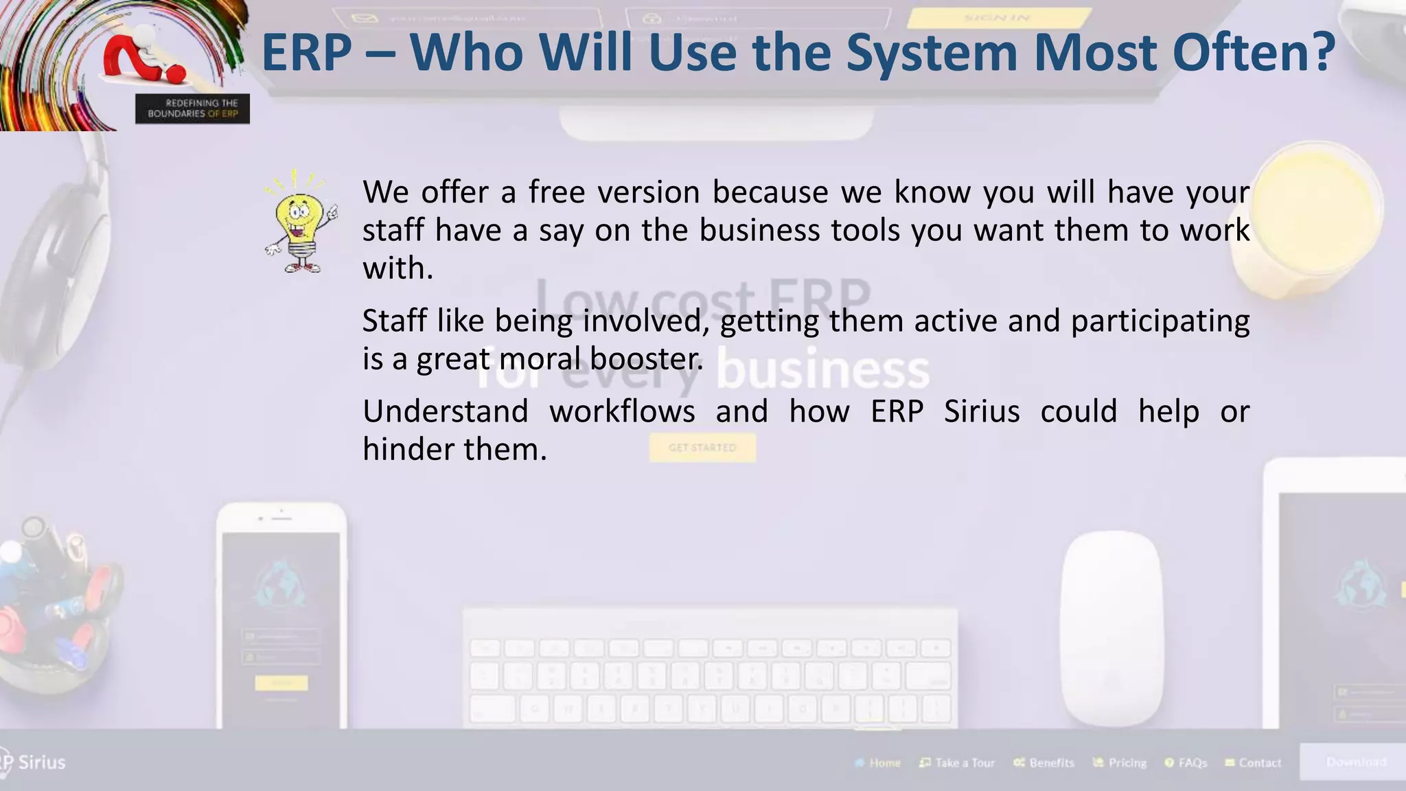 ERP Benefits and Limitations | PPTX