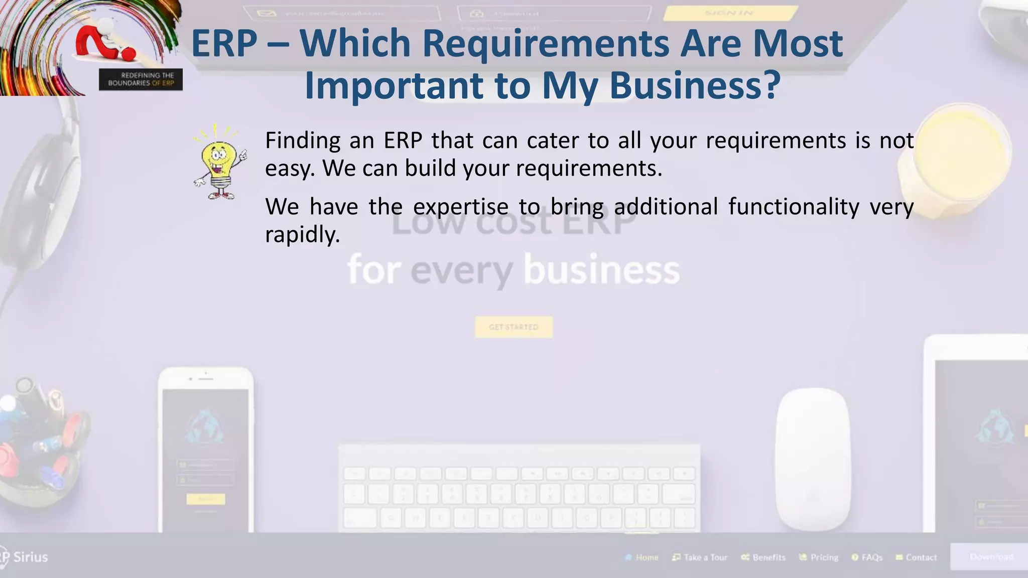 ERP Benefits and Limitations | PPTX