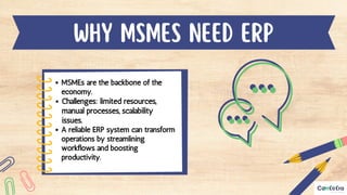 ERP Implementation Consultants & Benefits | Contetra | PPT