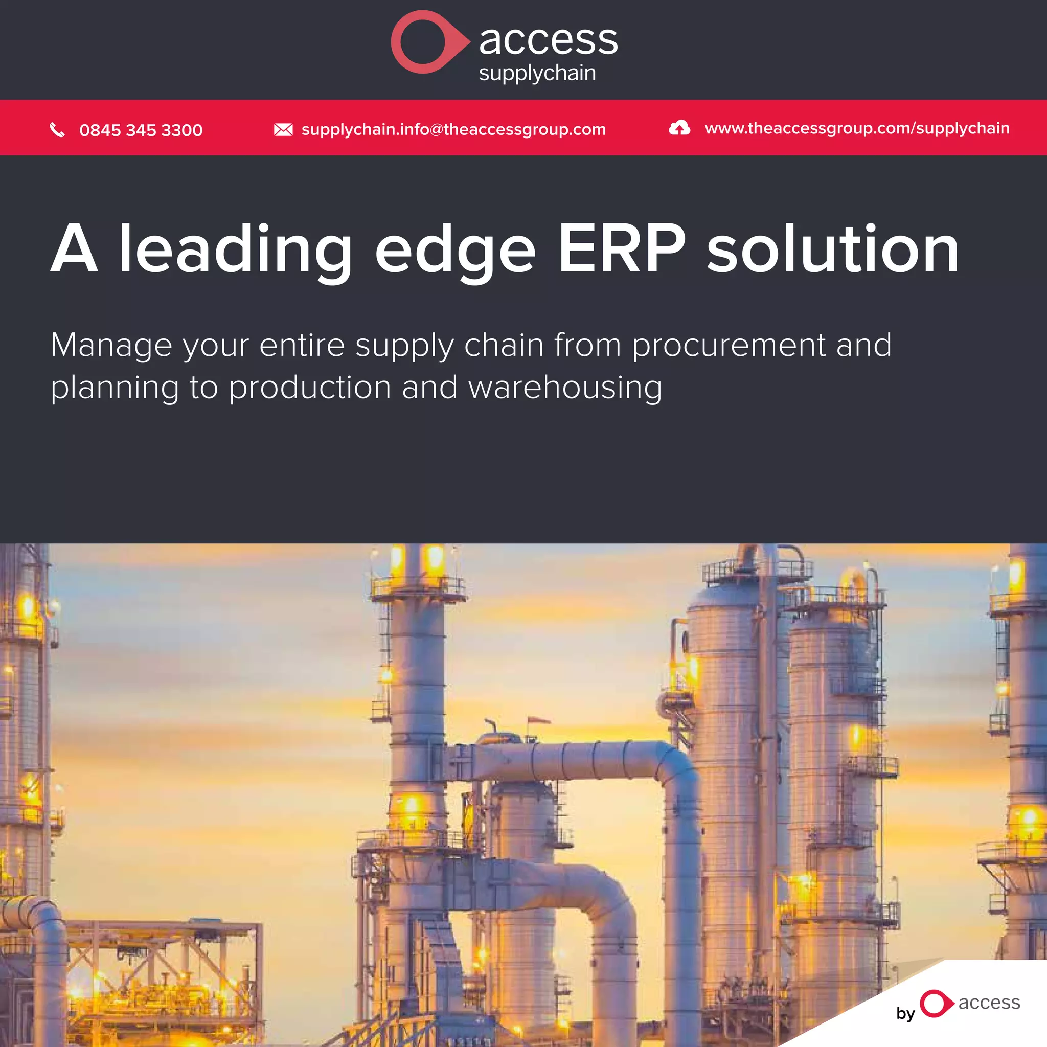 Access ERP - Enterprise Resource Planning | PDF