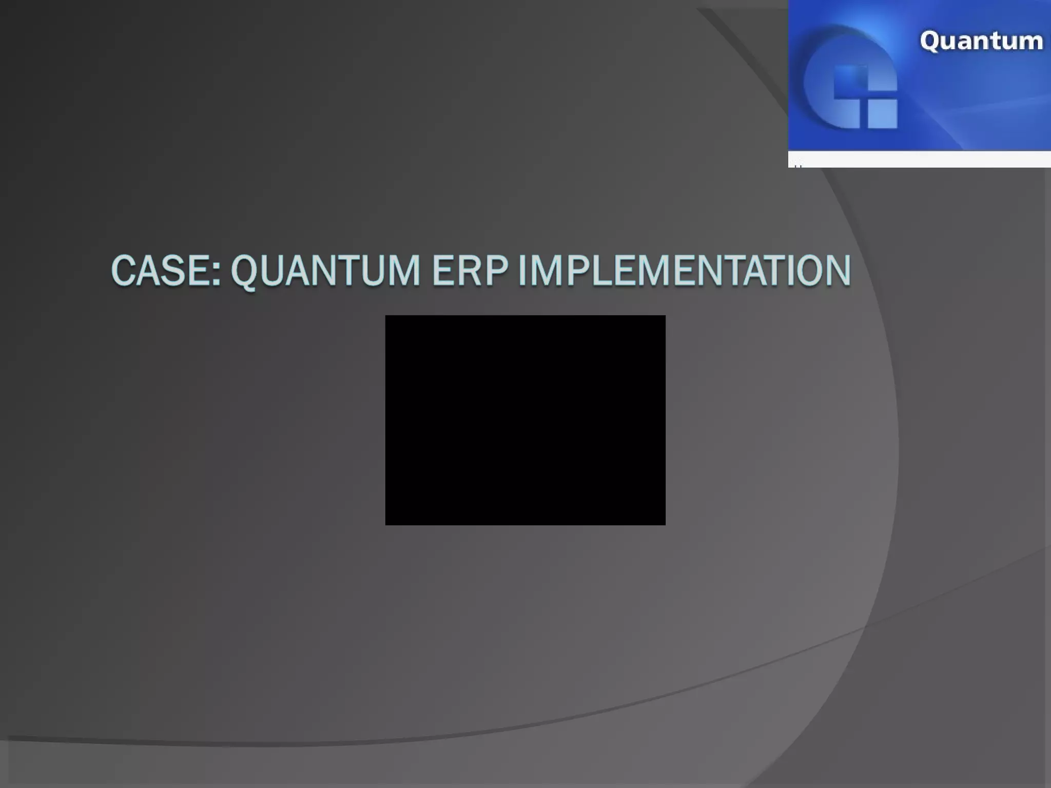 Erp case study | PPT