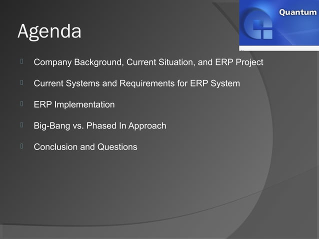 Erp case study | PPT