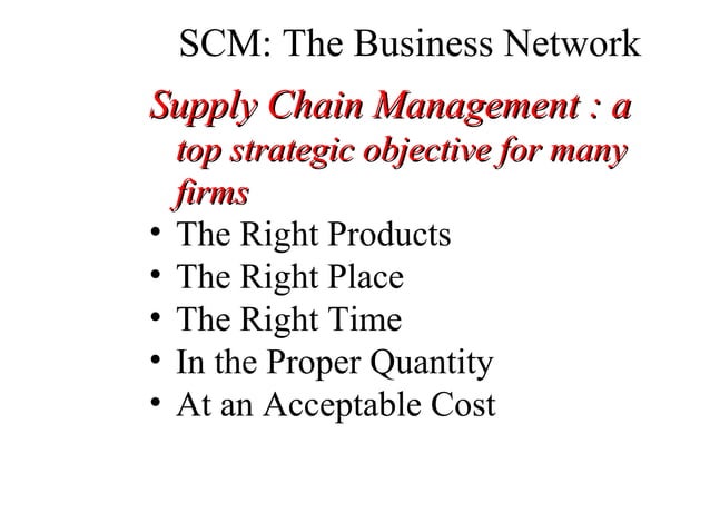 Erp, crm and scm concept | PPT | Logistics | Business