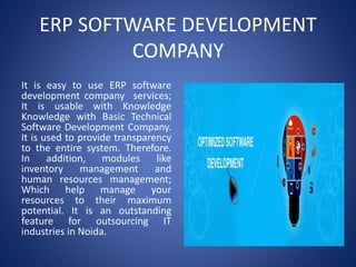ERP CRM PROVIDER | PPT