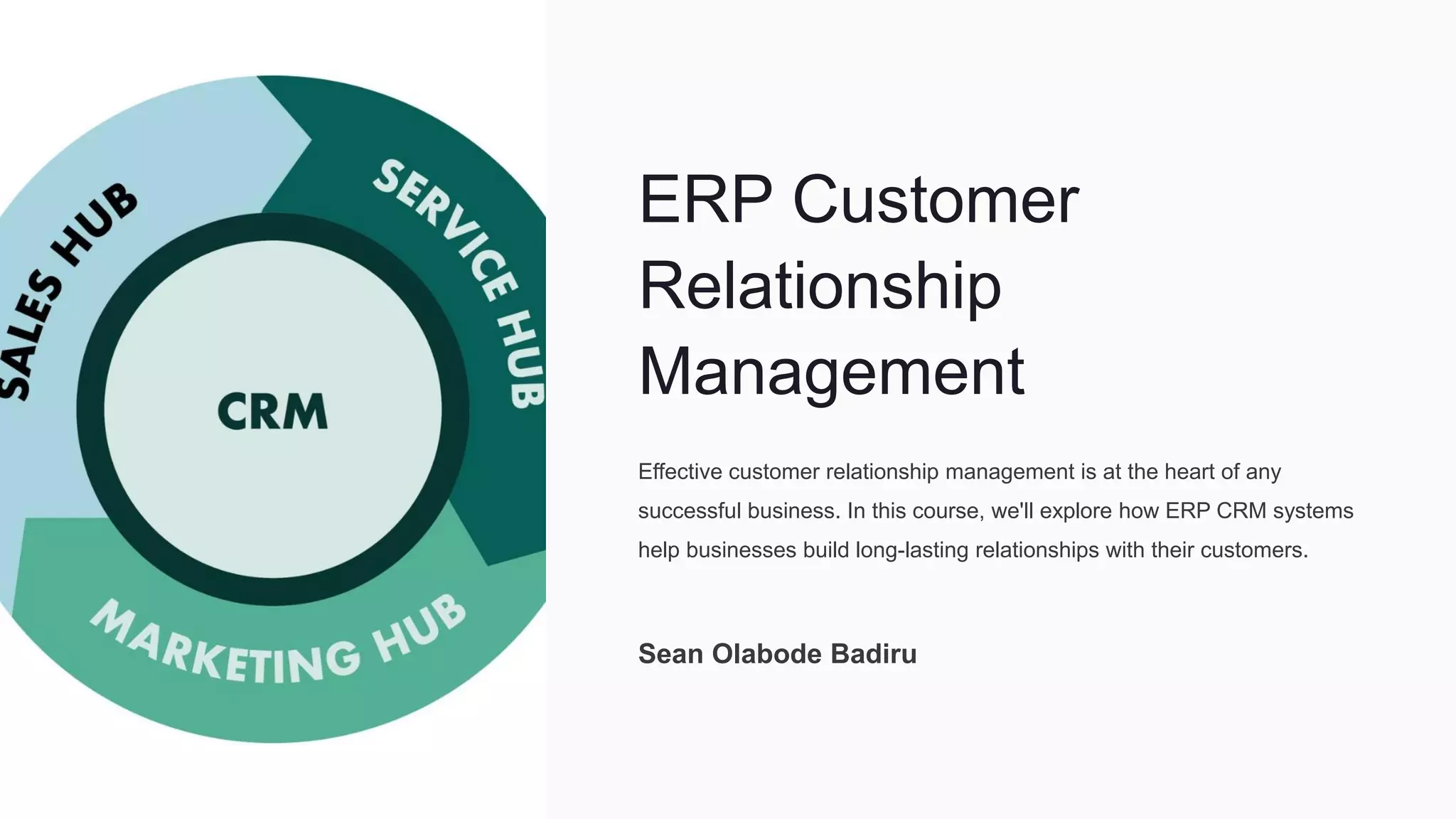 ERP Customer Relationship Management | PDF