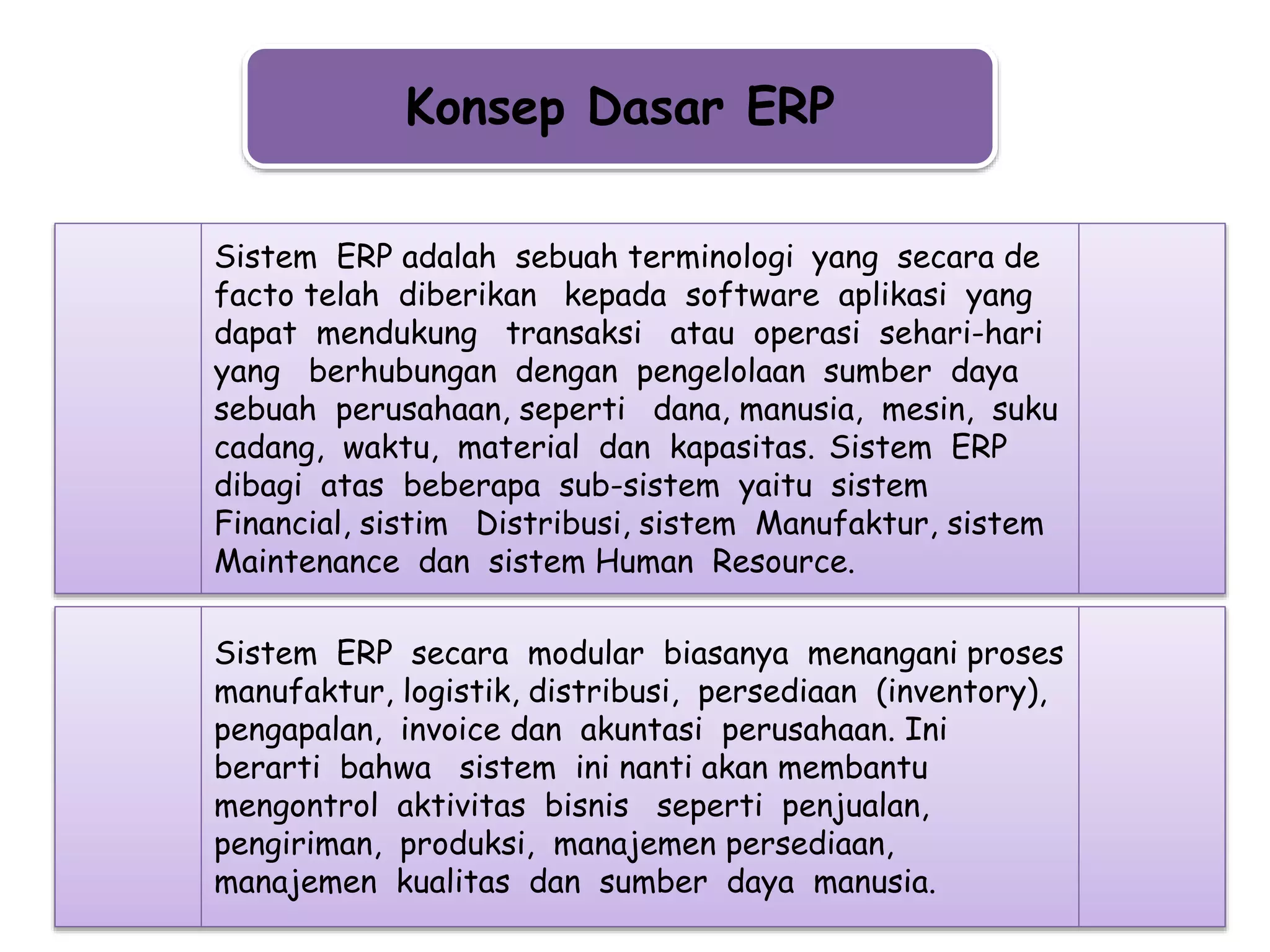 ERP (Enterprise Resource Planning) | PPTX
