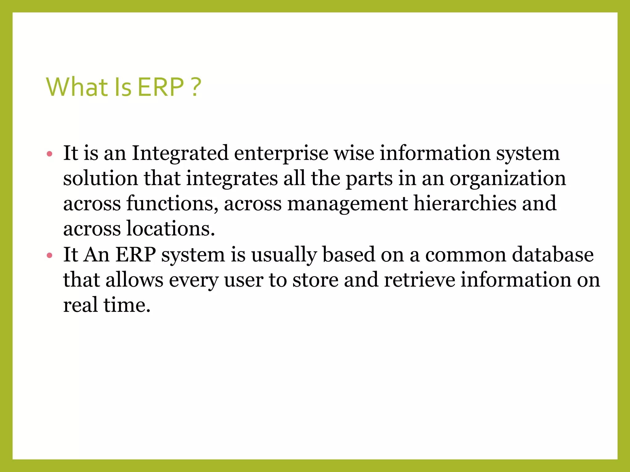 ERP Implementation Failure with example of Hershey and HP | PPT