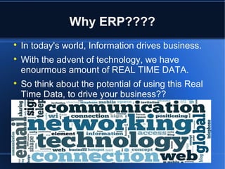ERP-Case Study- Changes before and after implementing ERP in a company ...