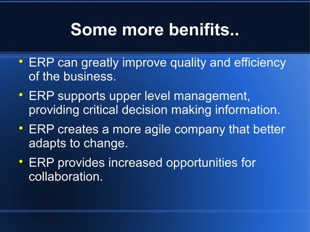 ERP-Case Study- Changes before and after implementing ERP in a company ...