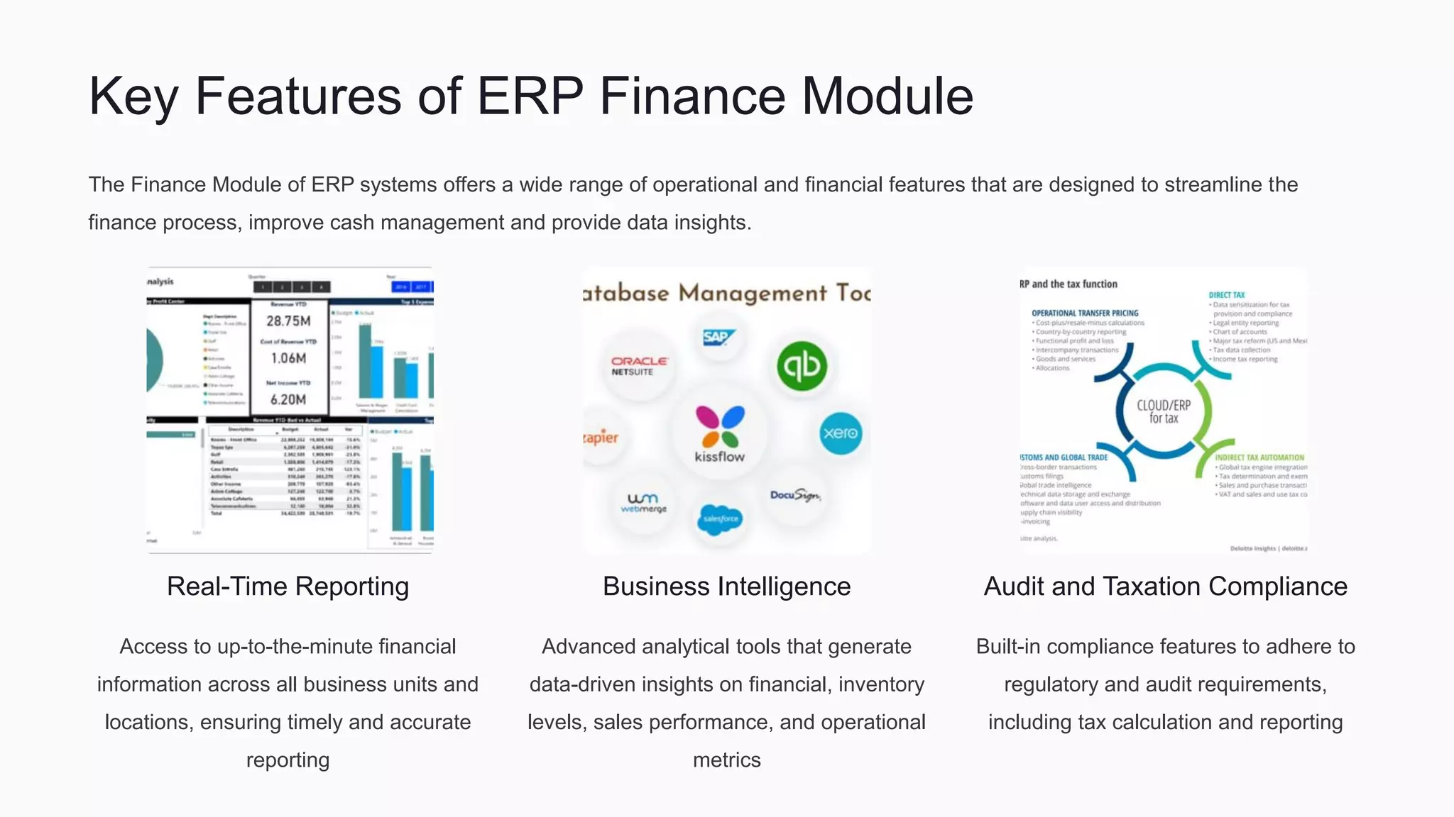 ERP Finance Module | PDF