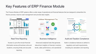 ERP Finance Module | PDF