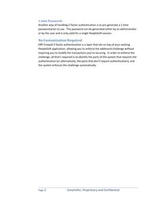 2-Factor Authentication for PeopleSoft | DOCX