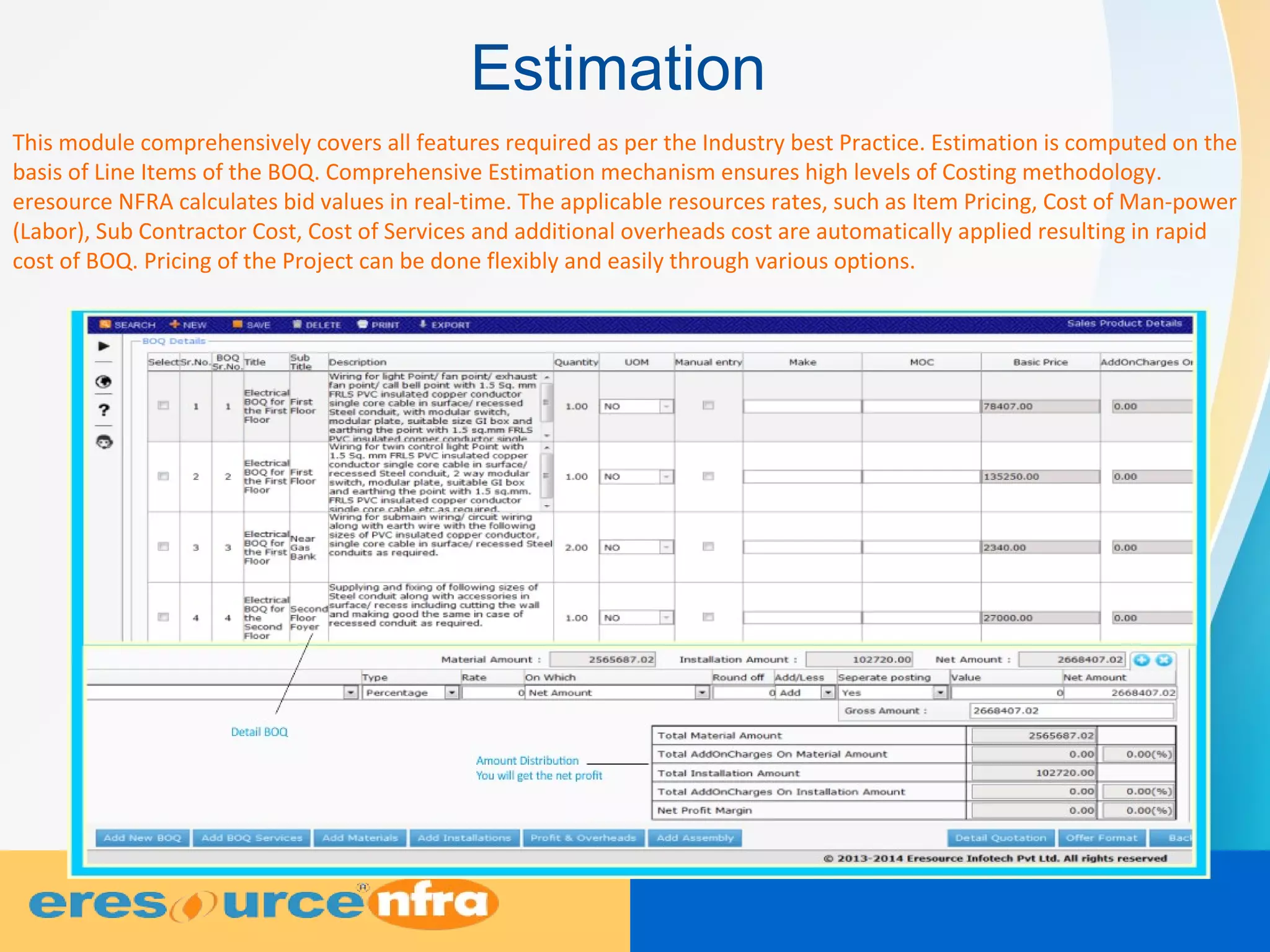 Erp for construction | PPT