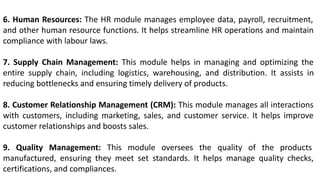 ERP for Manufacturing: A Comprehensive Guide to Optimising Processes | PDF