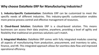 ERP for Manufacturing: A Comprehensive Guide to Optimising Processes | PDF
