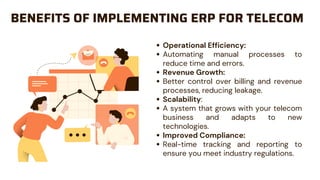 ERP For Telecom Service Provider - Prudence Consulting | PDF