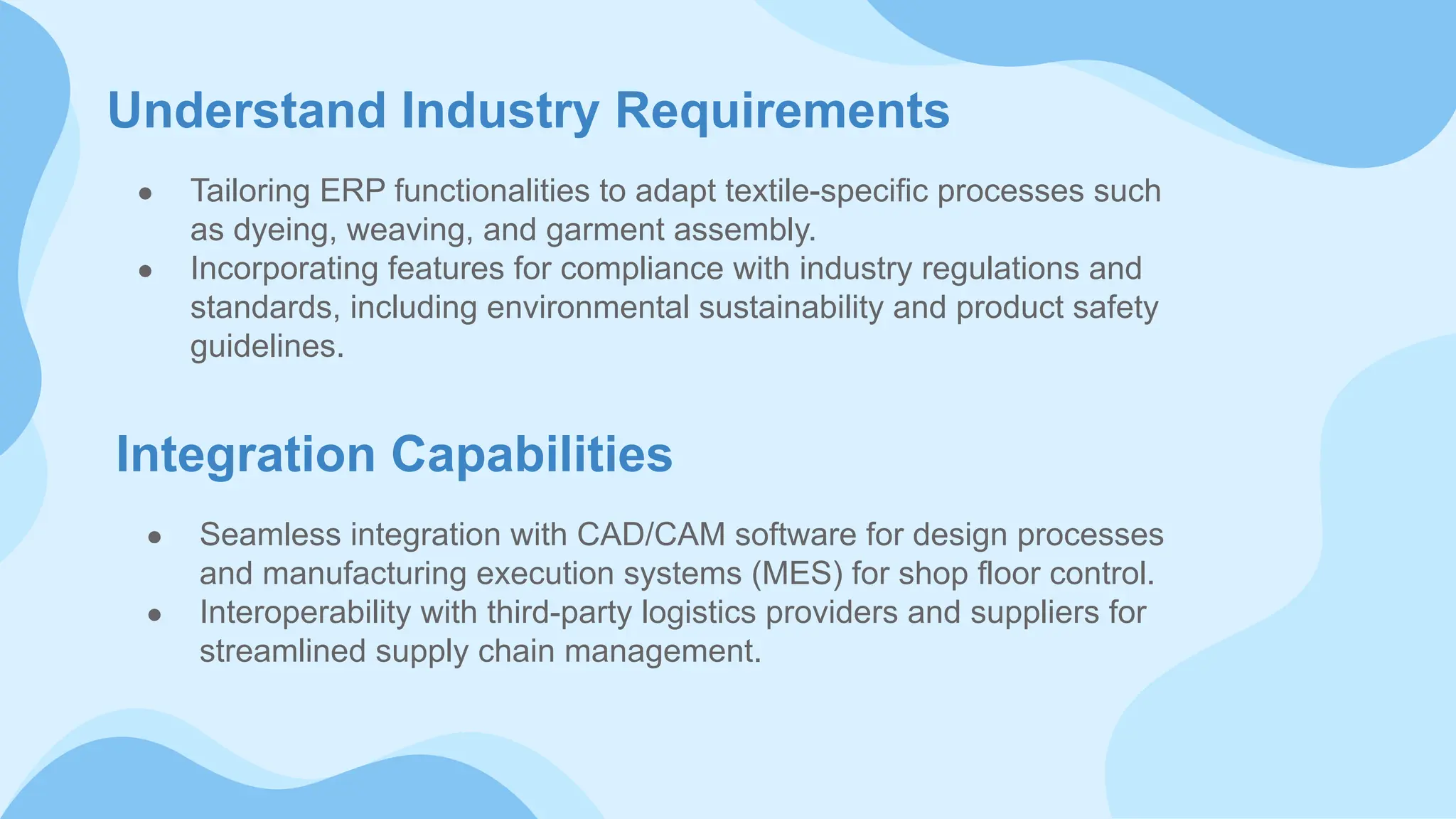 ERP Software For Textile Industry | iTrobes | PDF