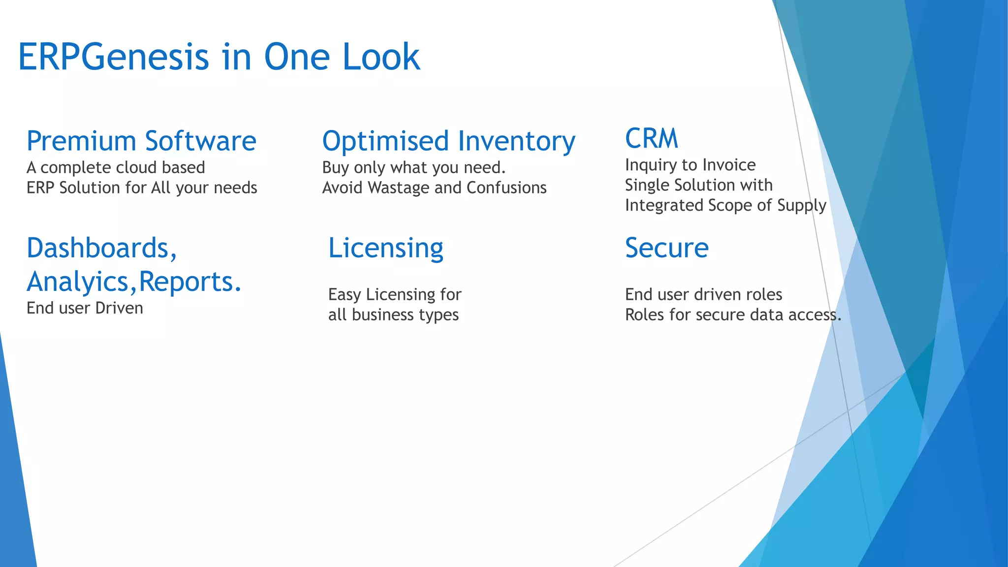 ERP Genesis Digitek | PPT